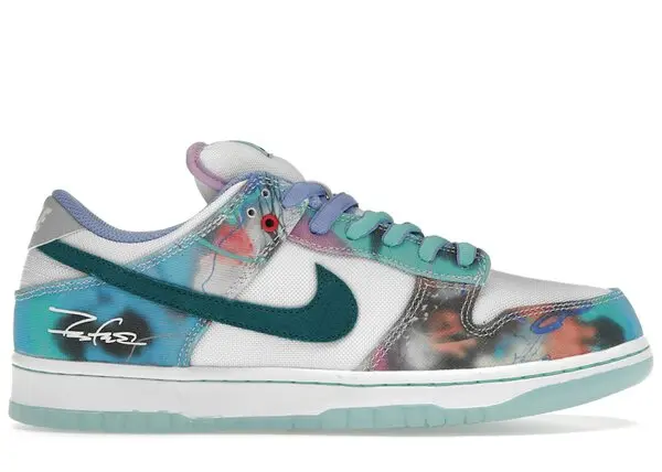 Nike Dunk Low Futura Laboratories Sneakers - Bleached Aqua/Geode